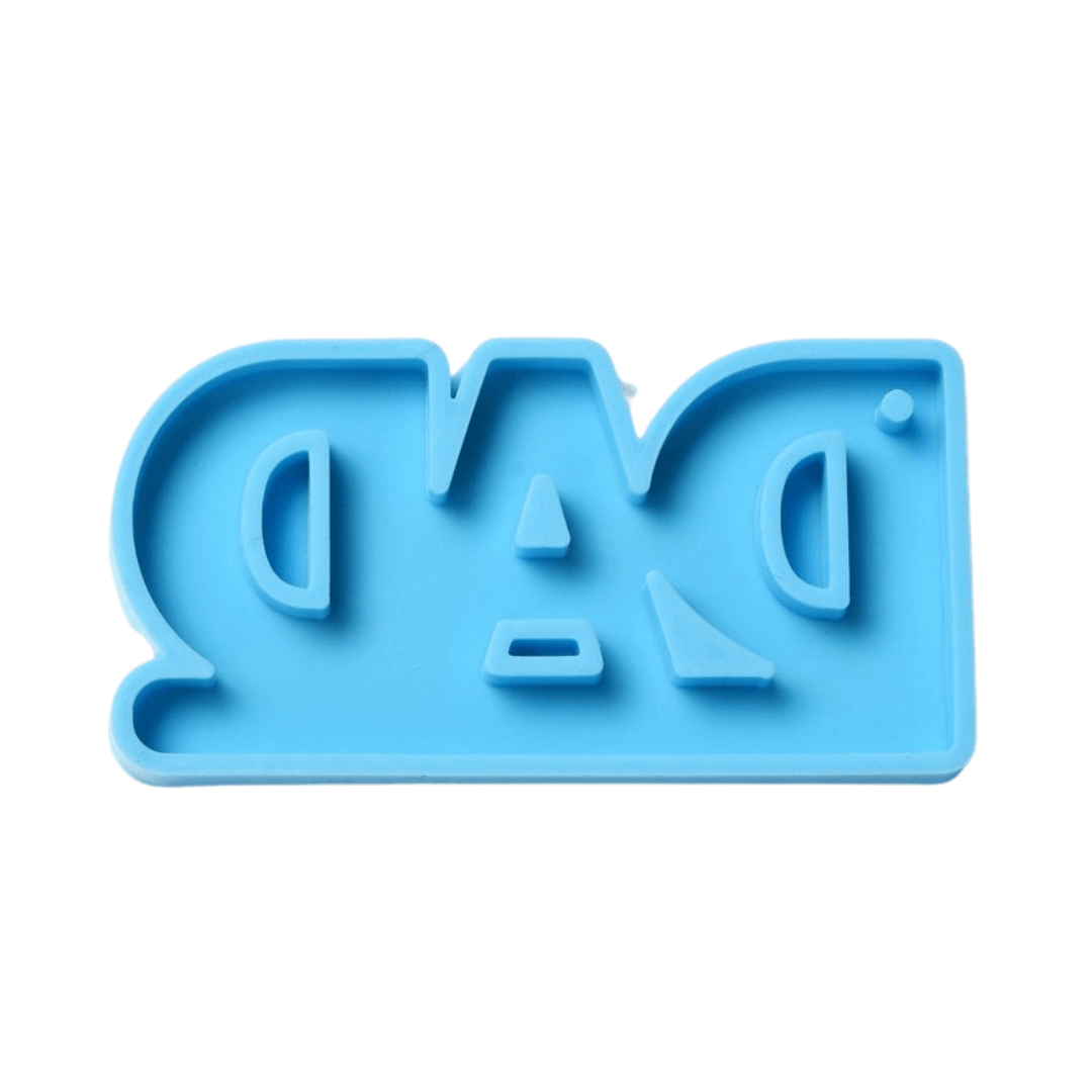 Dad Keyring Mould – LBB Resin